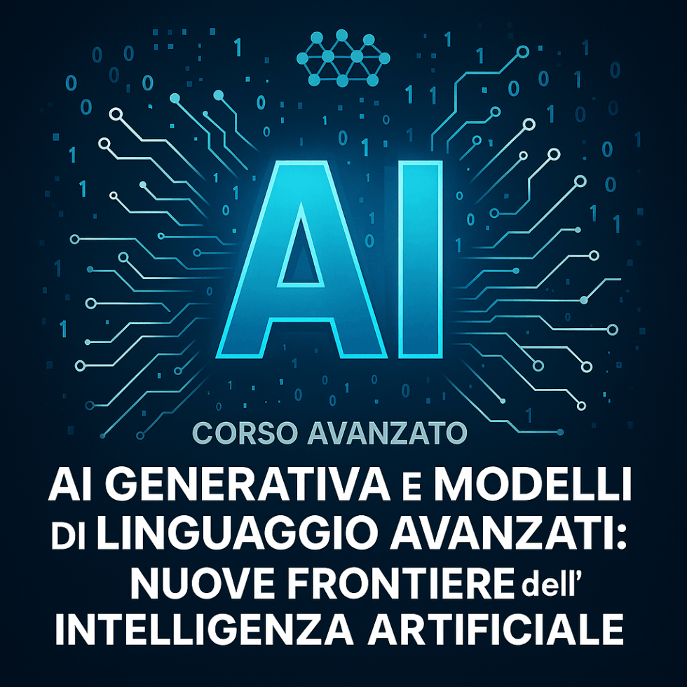Corso Avanzato – AI Generativa e Modelli di Linguaggio Avanzati: Nuove ...